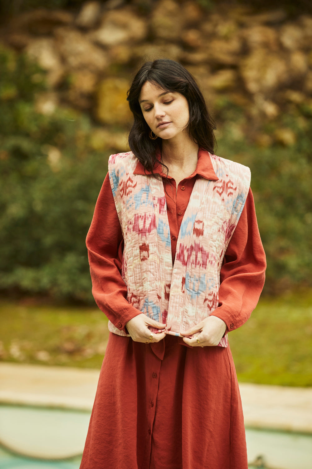 Veste fiorella rose – Cherry Paris