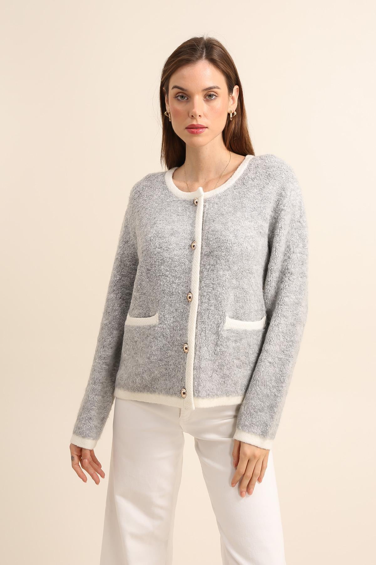 Cardigan Alexandra – Cherry Paris
