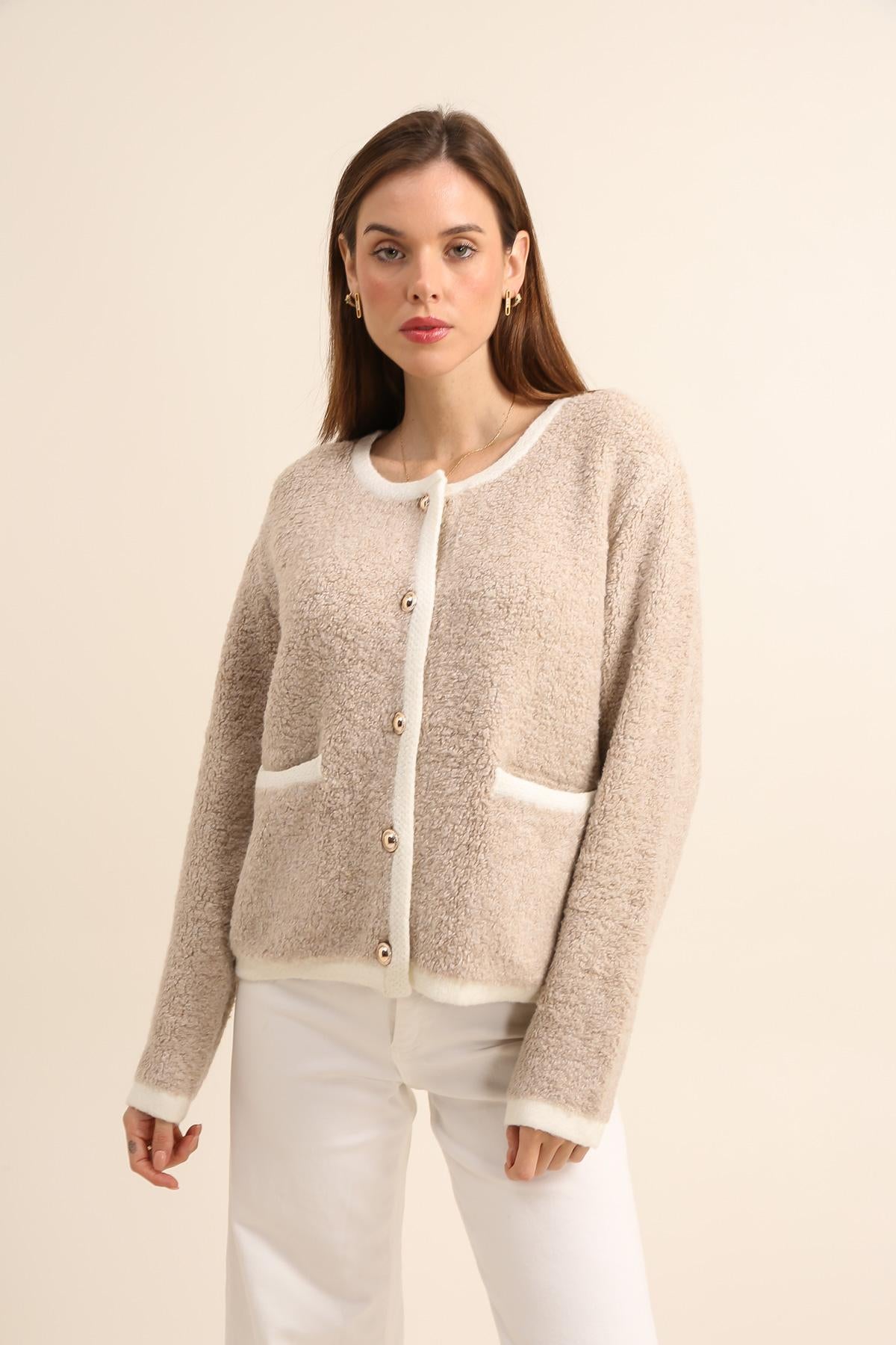 Cardigan Alexandra – Cherry Paris